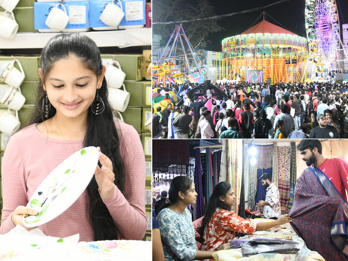 నాంపల్లి : నుమాయిష్‌ ఎగ్జిబిషన్‌కు..పోటెత్తిన సందర్శకులు (ఫొటోలు) | Numaish Exhibition to ...